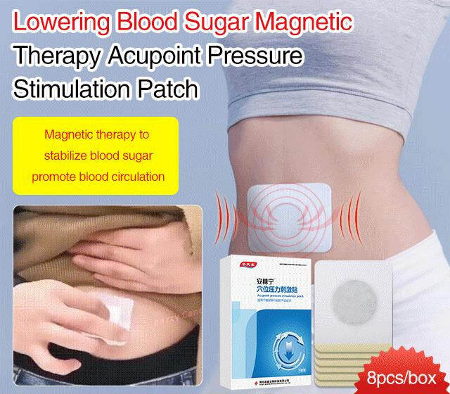GiiMall Lowering Blood Sugar Magnetic Therapy Acupoint Pressure ...