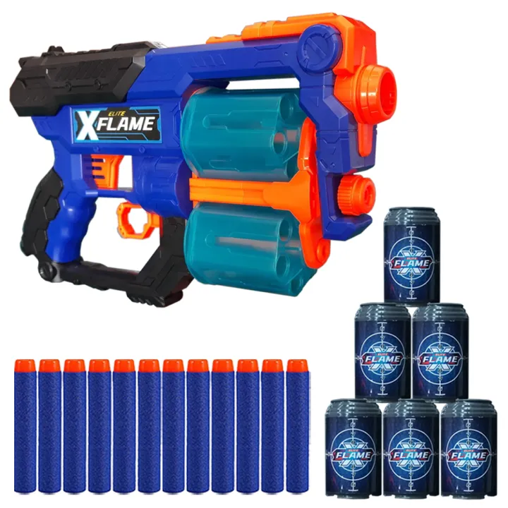 The Wing Of Kings X- Warrior Elite XFlame 2 in 1 With 6 Pcs Nerf Target And 12Pcs Nerf Bullets ...