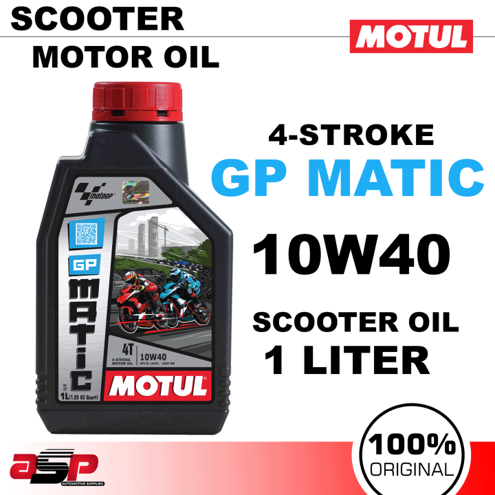 Motul GP Matic 4T 10W40 Scooter Oil 1 Liter | Lazada PH