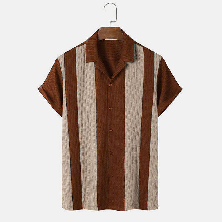 [Perfectly] ChArmkpR Mens Colorblock Stitching Knitted Revere Collar ...