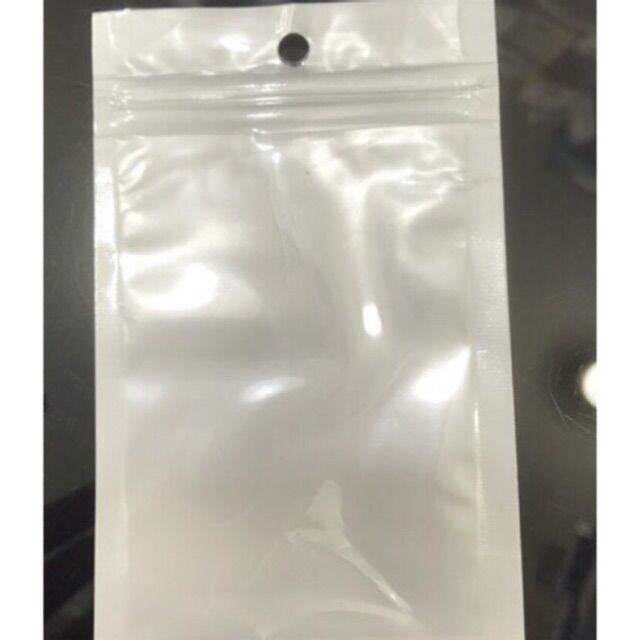 Plastik klip putih susu ukuran 7.5x12cm 1pak isi 50pc / Lembar plastik ...