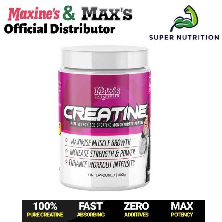 Pure Creatine Monohydrate Lab Series Max’s | Lazada
