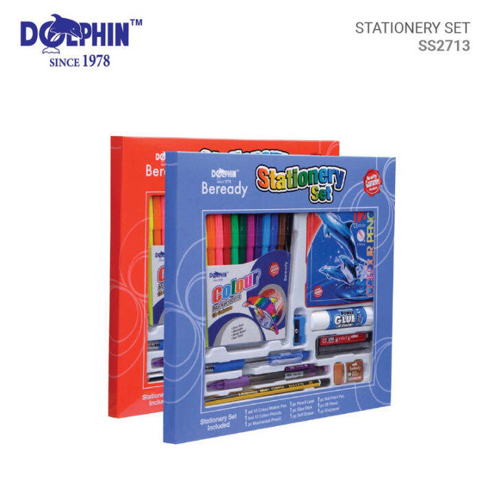 DOLPHIN Stationery Set DOL-SS2713 | Lazada