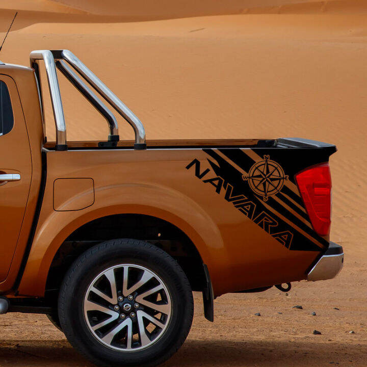 For NAVARA NP300 2014 2015 2016 2017 2018 2019 Car Decals 2 Pcs/set ...