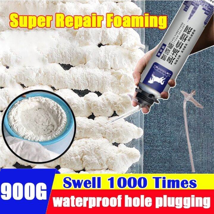 COD 900g PU Sealant Foam Spray Polyurethane Expanding 120 High Foaming Fill Gaps | Lazada PH