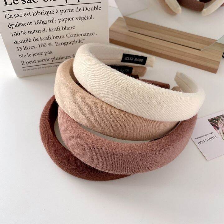 Korean Style Net Red Wide Brimmed Sponge Headband Lazada Ph