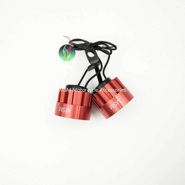 MSM Headlight Pair RED MSM 2906 hi low flash Motorcycle | Lazada PH