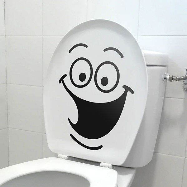Stiker Kamar Mandi Tertawa WC - Bathroom Decal Sticker | Lazada Indonesia
