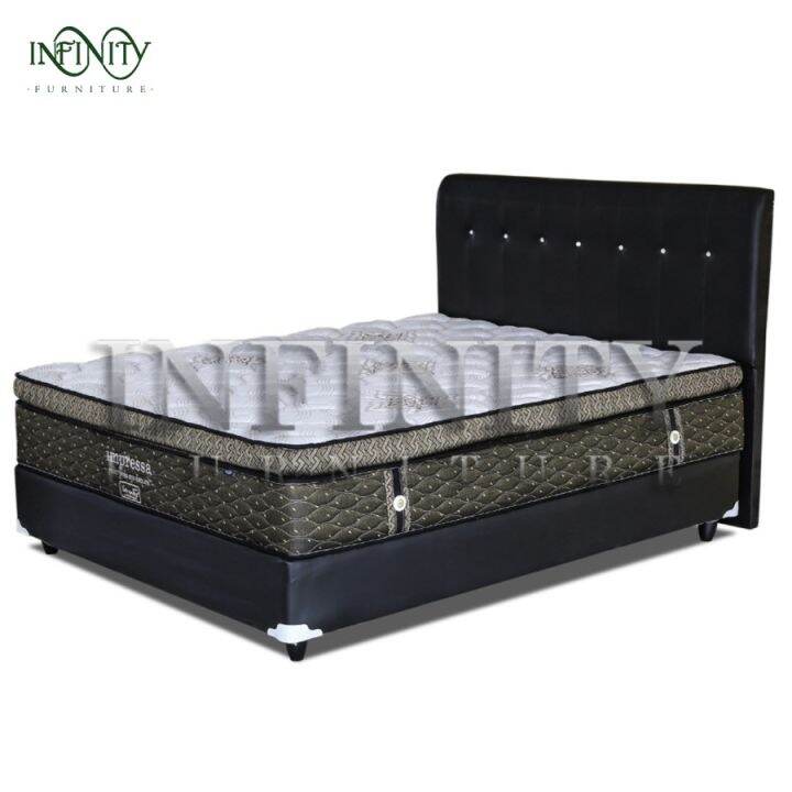 Elite Serenity Spring Bed Impressa Pocket Latex Full Set | Lazada Indonesia