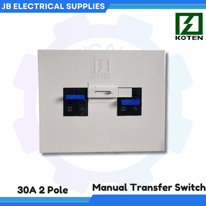 Koten Manual Transfer Switch 2 Pole | Lazada PH