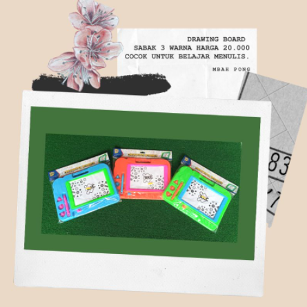 sabak | Drawing board | papan tulis magnet | Lazada Indonesia