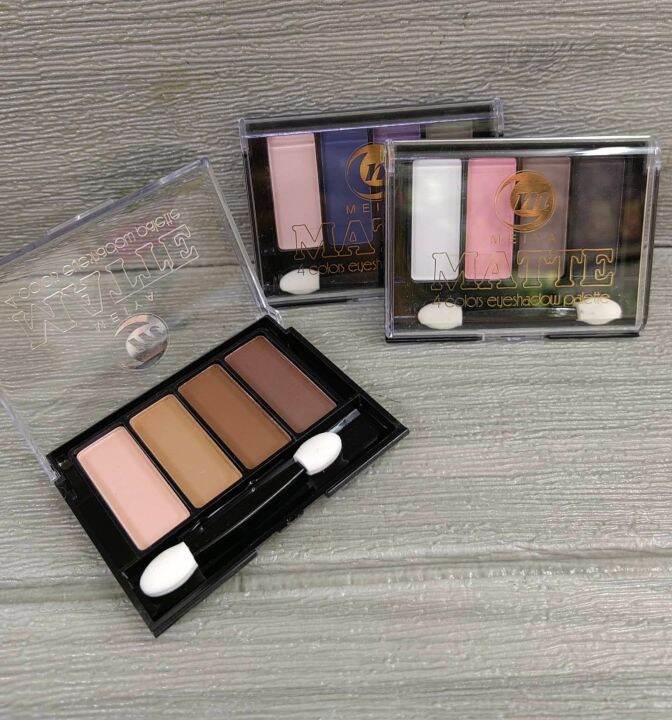 MEIYA MATTE 4 COLORS EYESHADOW PALETTE | Lazada PH