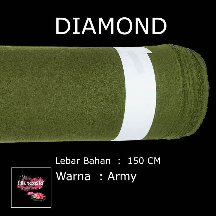 KAIN DIAMOND CREPE | Lazada Indonesia