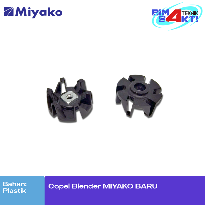 Copel Blender MIYAKO Model Baru Bahan Plastik Gigi Blender MIYAKO ...