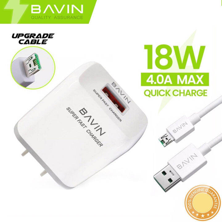 BAVIN PC366 3.4A Wall & Universal Quick Charger Adapter Super Fast ...