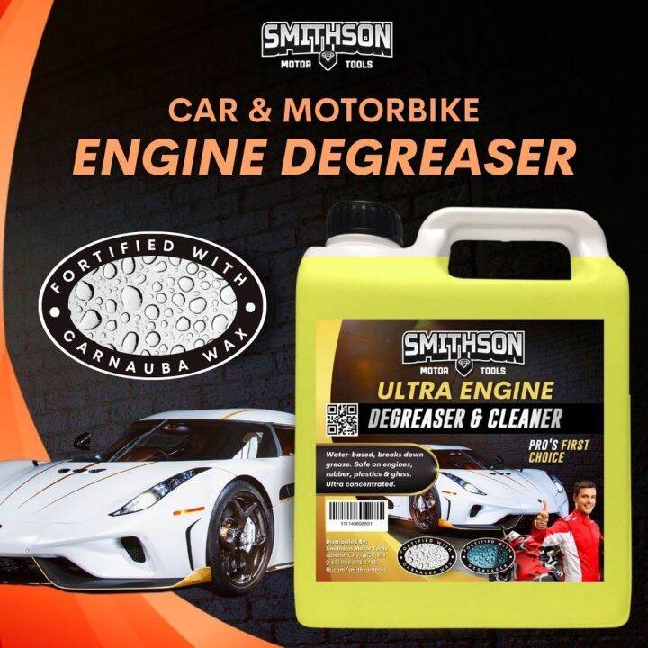 Smithson Engine Degreaser 1 Liter Dissolve Grease Oil and Heavy-Duty ...