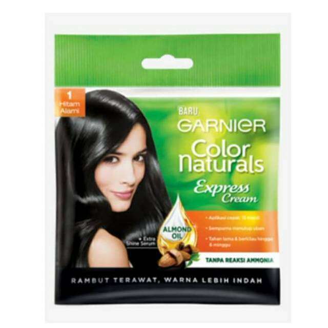 GARNIER COLOR NATURAL EX 1 BLACK SACHET | Lazada Indonesia