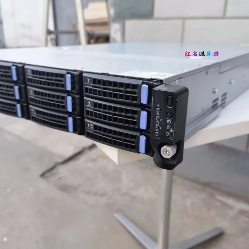 Supermicro 2U 8 12-bay server NAS chassis 3.5 inch hot-swappable E-ATX ...