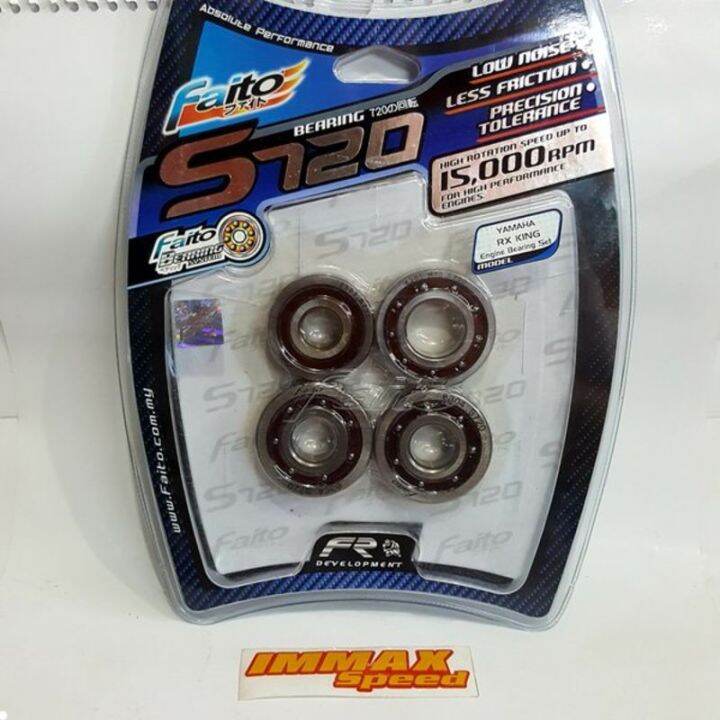 Bearing Lahar Faito Full Set S720 Yamaha RXKing RX King Ceramic Keramik ...