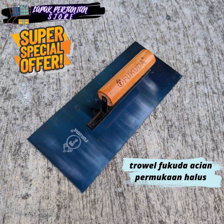 Roskam Plaster Buat Acian Dinding Merk Fukuda Asli - Raskam Trowel ...
