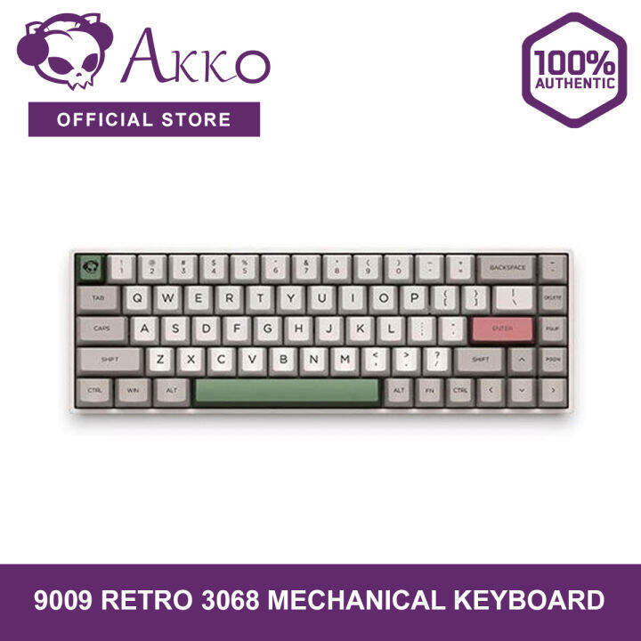 Akko 9009 Retro 3068 Mechanical Keyboard | Lazada PH
