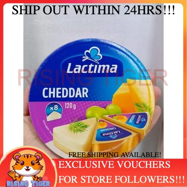 Lactima Cheddar 8 Slices 120g | Lazada PH