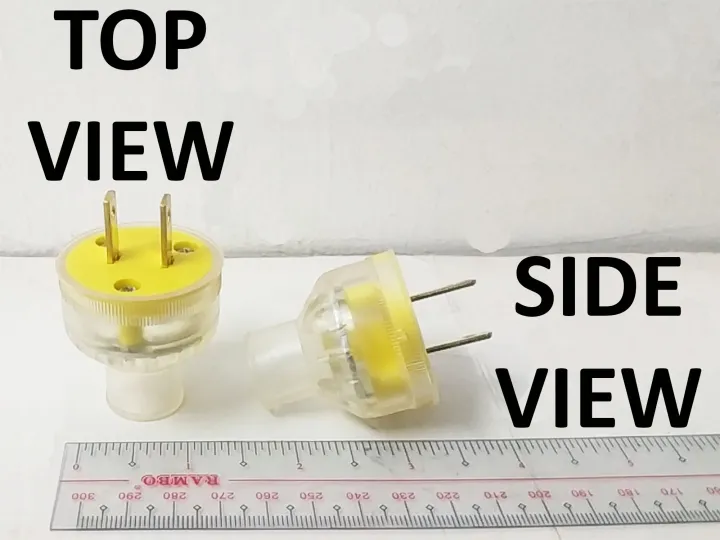 OMNI RUBBER PLUG TRANSPARENT HEAVY DUTY WHR102 10A 250V ELECTRICAL PLUG ...