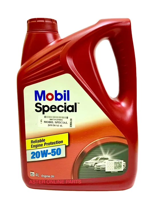 Mobil Special 20w50 SJ Engine Oil | Lazada