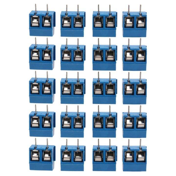 2-Pin Screw Terminal Block Connector 5.08mm Pitch Panel PCB | Lazada.co.th