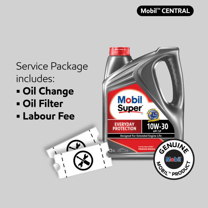 Continental/European Car - Mobil Super 1000 10W-30 Everyday Protection ...
