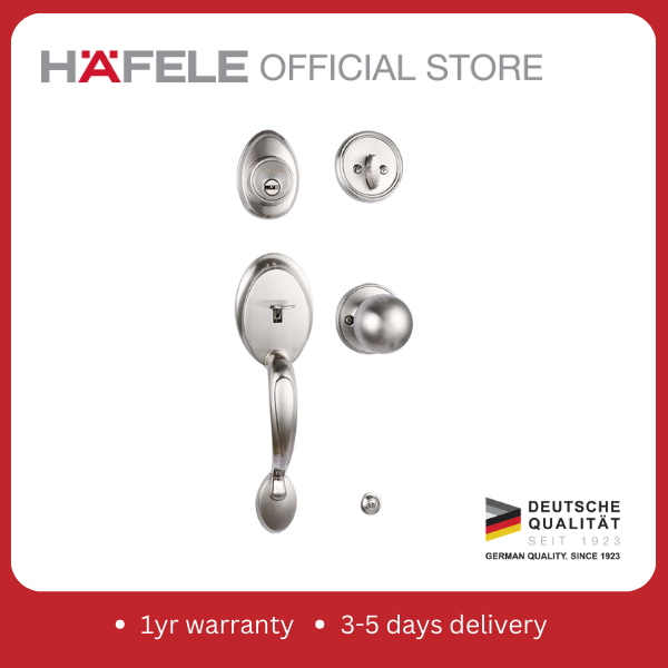 Grip Handle set Entrance Function Satin Nickel Finish | Lazada PH