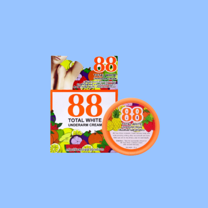 88 Total White Underarm Cream 35g Imported Fast Absorption And Anti ...