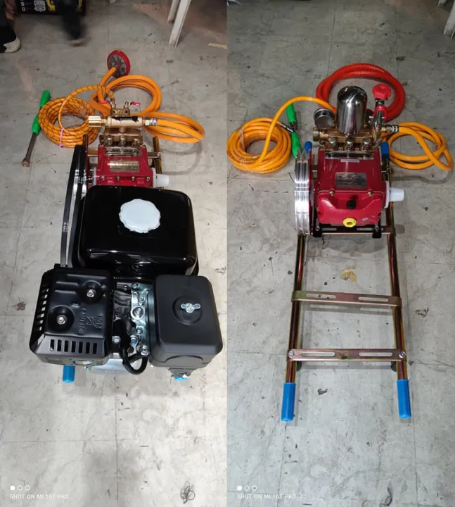 POWER SPRAYER KC150M 5-7.5hp MANUAL coupled with GASOLINE ENGINE ...
