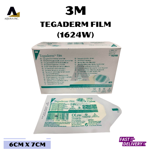 3M Transparent Film Dressing 1624W 6cm x 7cm | Lazada PH