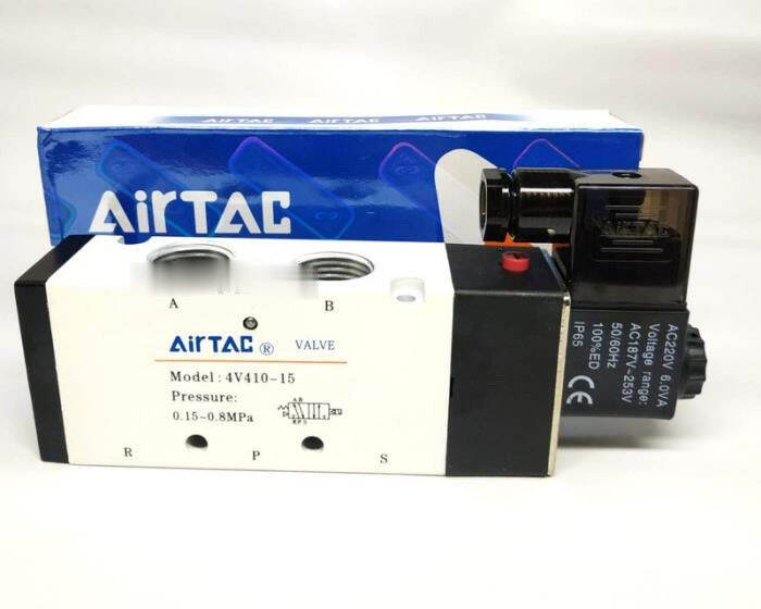 SELENOID VALVE / SOLENOID VALVE AIRTAC 4v410-15 AC 220 | Lazada Indonesia