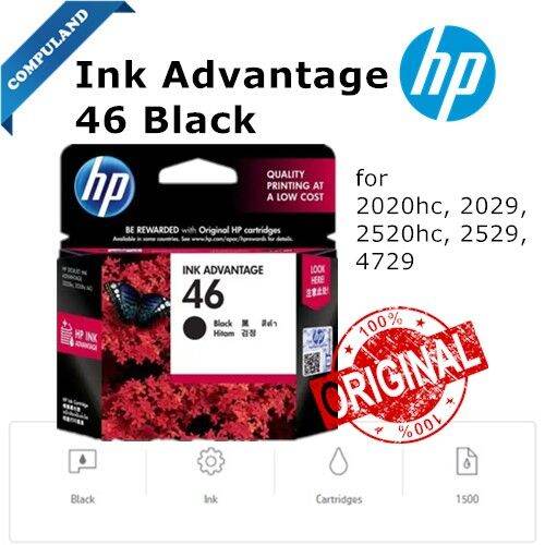 HP Ink Advantage 46 Ink Cartridge | Lazada