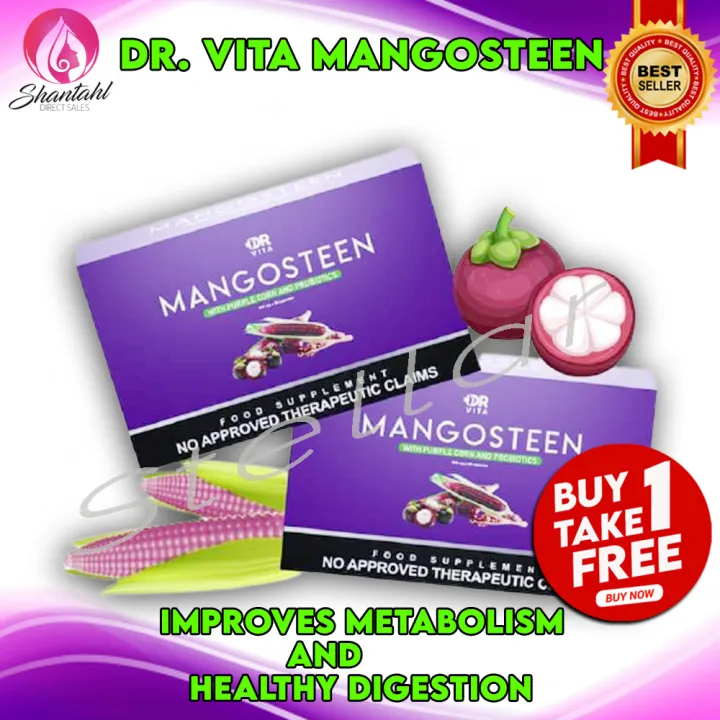 BUY 1 TAKE 1! AUTHENTIC Dr. Vita Mangosteen with Purple Corn and ...