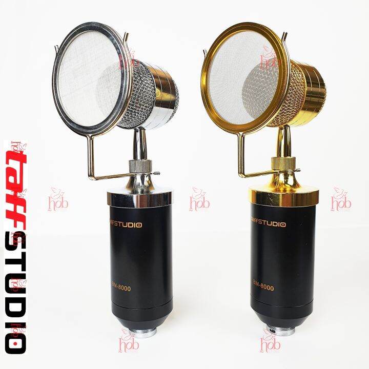 BM8000 Microphone BM 8000 Mikrofon Condenser Pro dengan Filter Pop ...