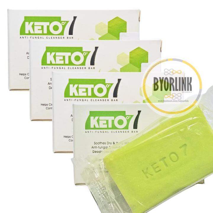 KETO7 Anti-Fungal Cleansing Bar for Body and Foot Dr.Forster 75g KETO 7 ...