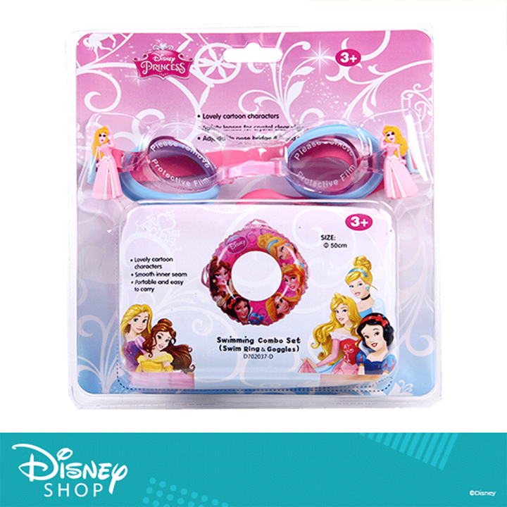 Disney Princess Pink Swim Ring and Goggles Set | Lazada PH