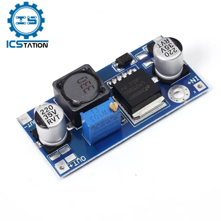 LM2596 DC to DC Buck Converter Step Down Module 3A Power Supply Adjustable Board LM2596S Voltage ...