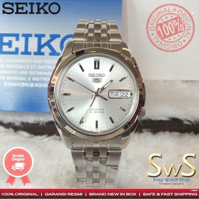 SEIKO 5 Sports SNK355 Original SNK355K1 Automatic Jam Tangan Pria ...