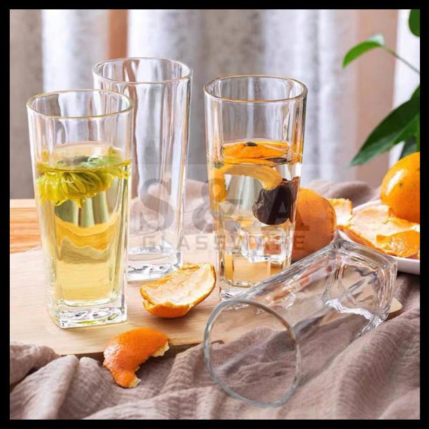 S&A GLASSWARE [6PCS] High Quality U18/U2 Drinking Glass Transparent ...