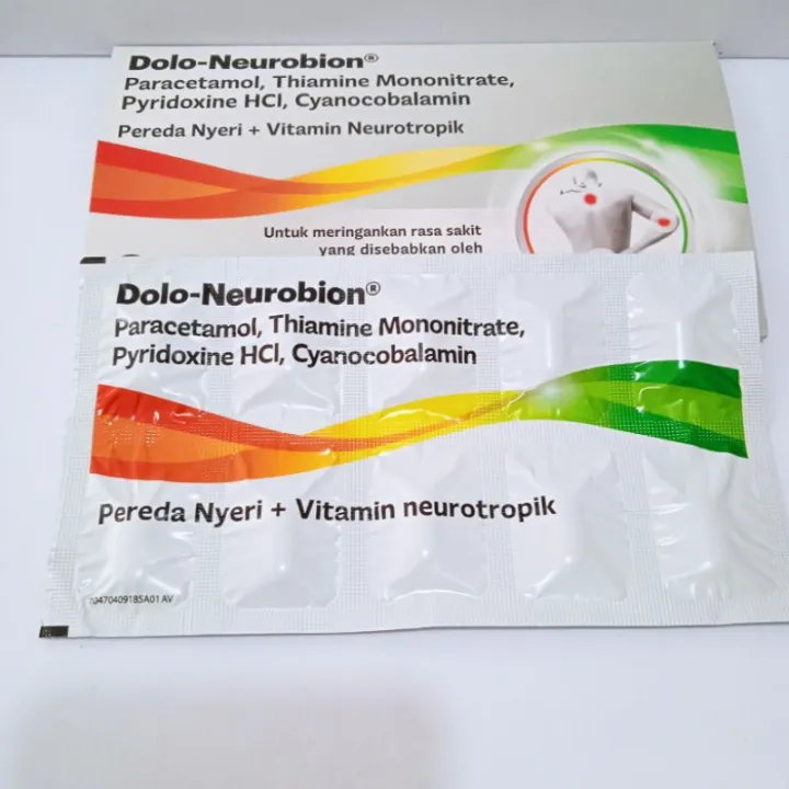 Dolo Neurobion Vitamin Syaraf Kesemutan Peredam Nyeri Vitamin ...