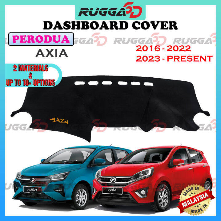 Dashboard Cover Perodua Axia 2014-2022 & Axia 2023 High Quality Fabric ...