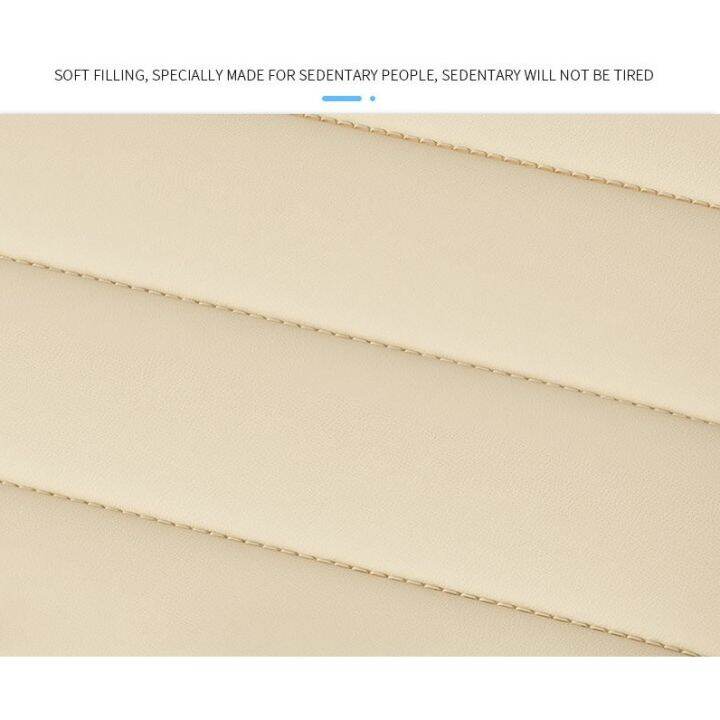 DAILYS Korean Inspired Cream Study Chair Working Chair with Foam Comfy ...