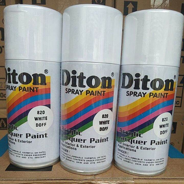 Pilok pilox diton 150cc white doff 820 putih doff | Lazada Indonesia
