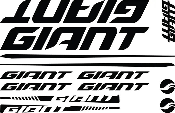 GIANT MTB FRAME DECALS | Lazada PH