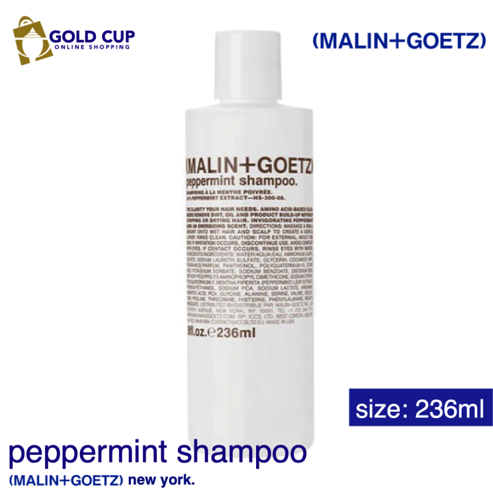 MALIN+GOETZ peppermint shampoo 236ml | Lazada PH