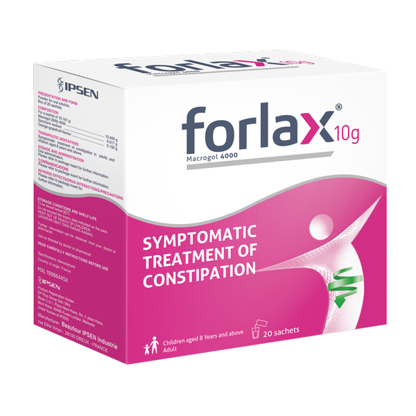 Constipation Relief Forlax Macrogol 4000 10gsachet 20sbox Lazada
